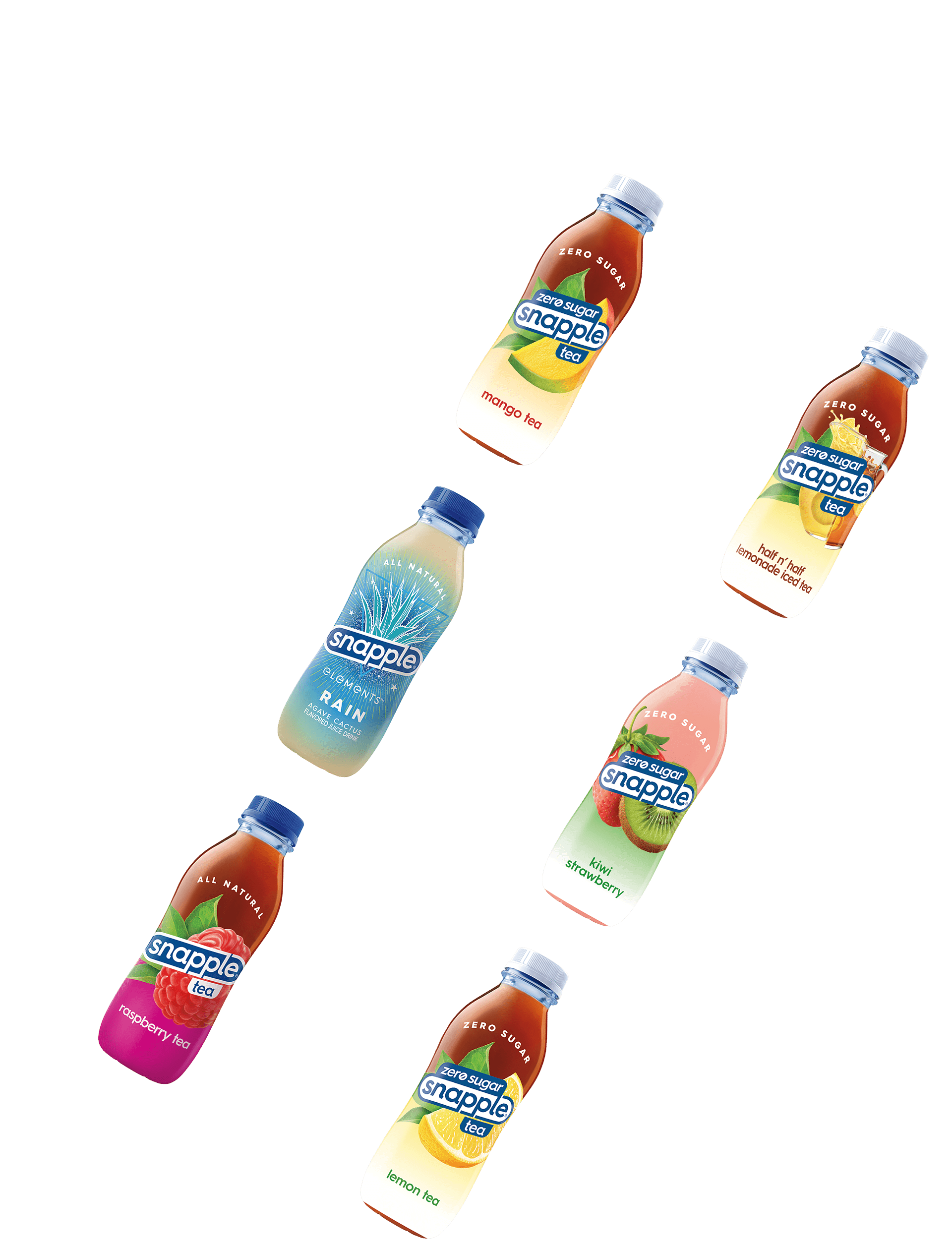 Snapple Juice Drinks Tea New Look Same Great Taste Snapple
