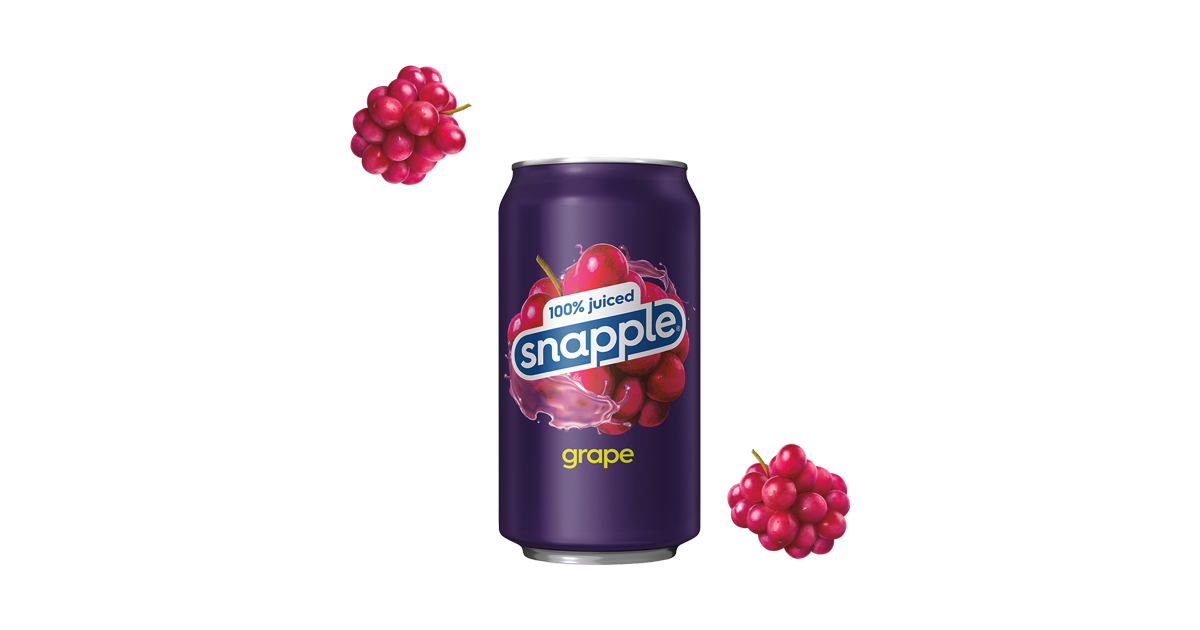 Snapple 100% Juiced® Grape | Snapple